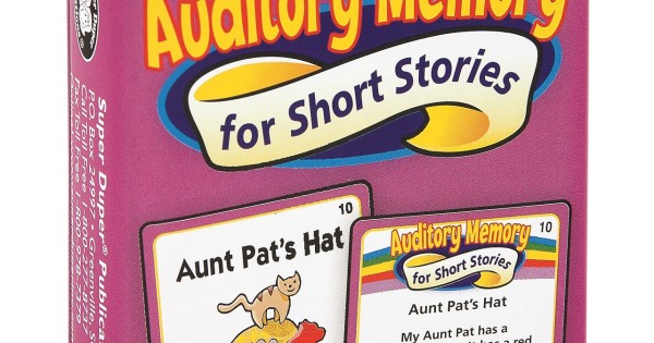 AUDITORY MEMORY FOR SHORT STORIES FUN DECK
